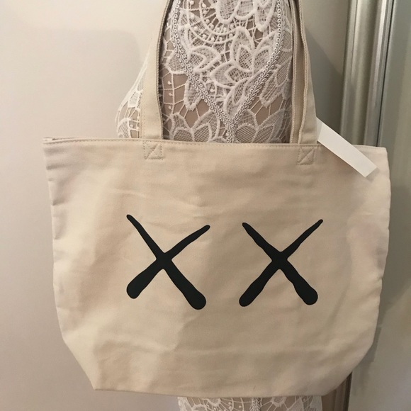 Uniqlo x KAWS | Bags | Uniqlo X Kaws Tote Shoulder Bag Nwt | Poshmark